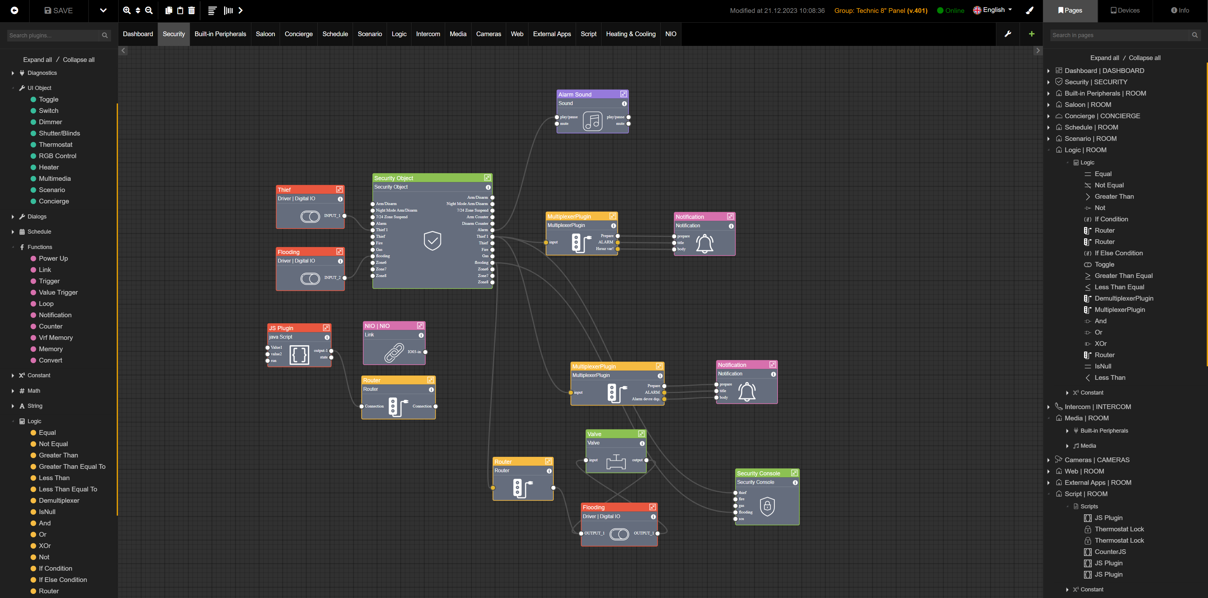 SkyPlatform: Inspinia Building Management Platform